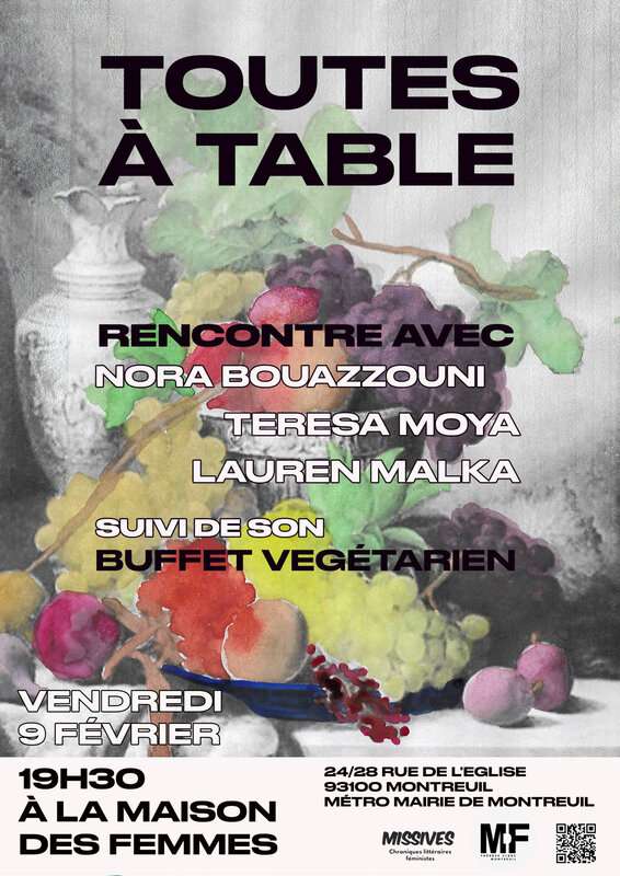Soirée Missives #25 : Toutes à table ! - Missives